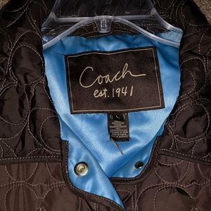 Coach | Jackets & Coats | Coach Signature Womens Jacket | Poshmark
